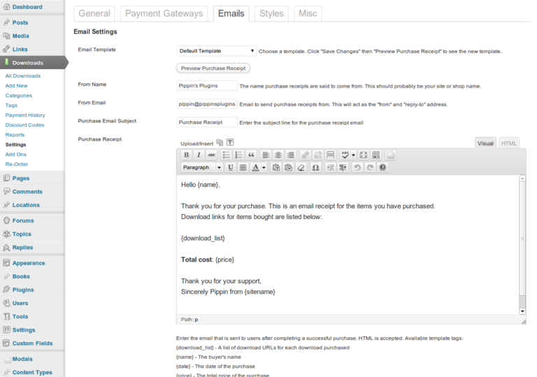 The New Email Template System
