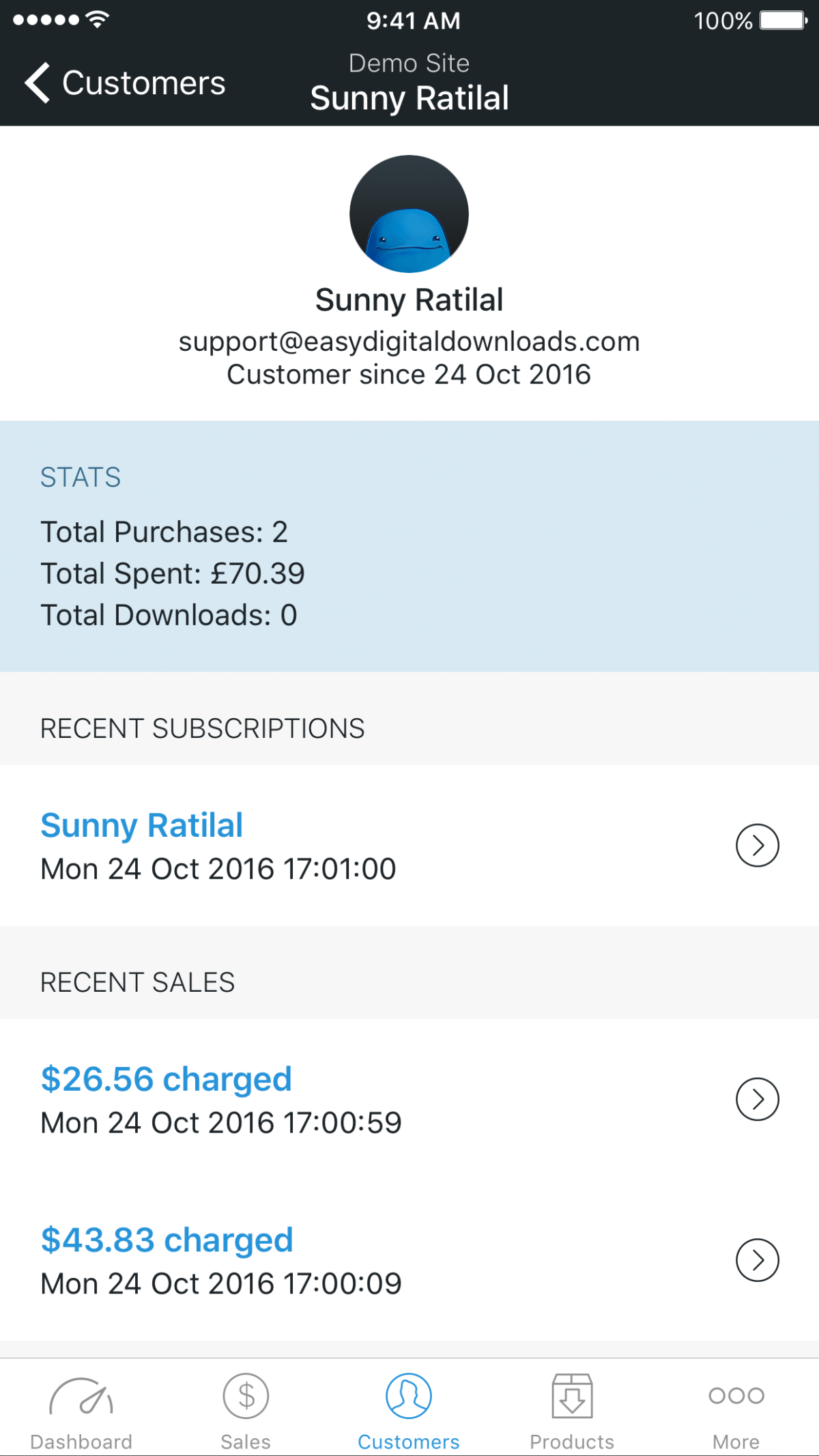 iOS App – Easy Digital Downloads