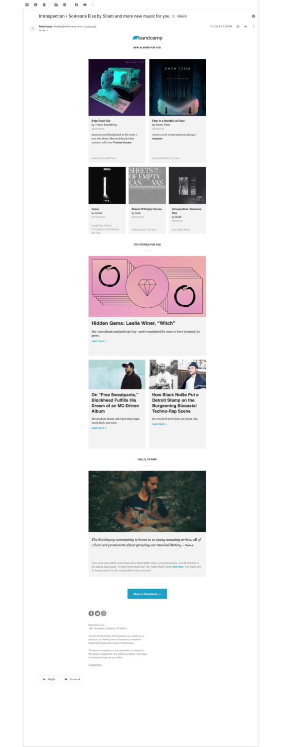 How to write digital product store newsletters