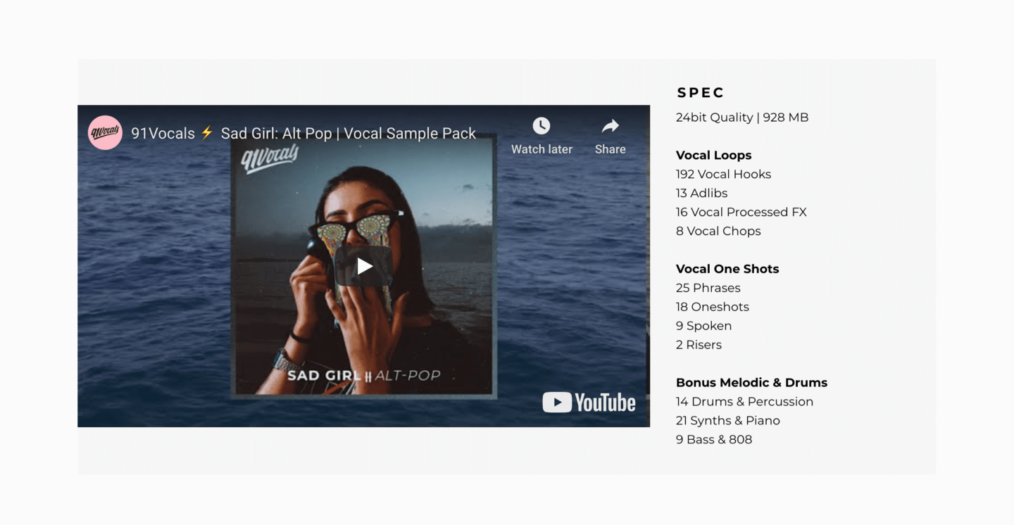 3 examples of high-impact digital product descriptions