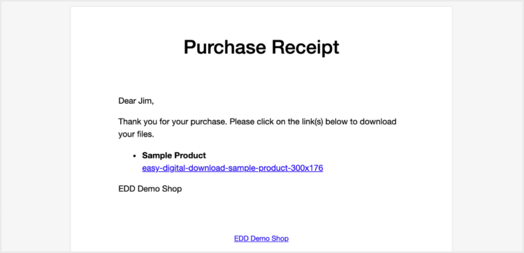 How to Show Purchase Receipts to Customers in WordPress
