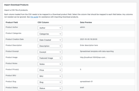 How to Import / Export Digital Products + Free CSV Template