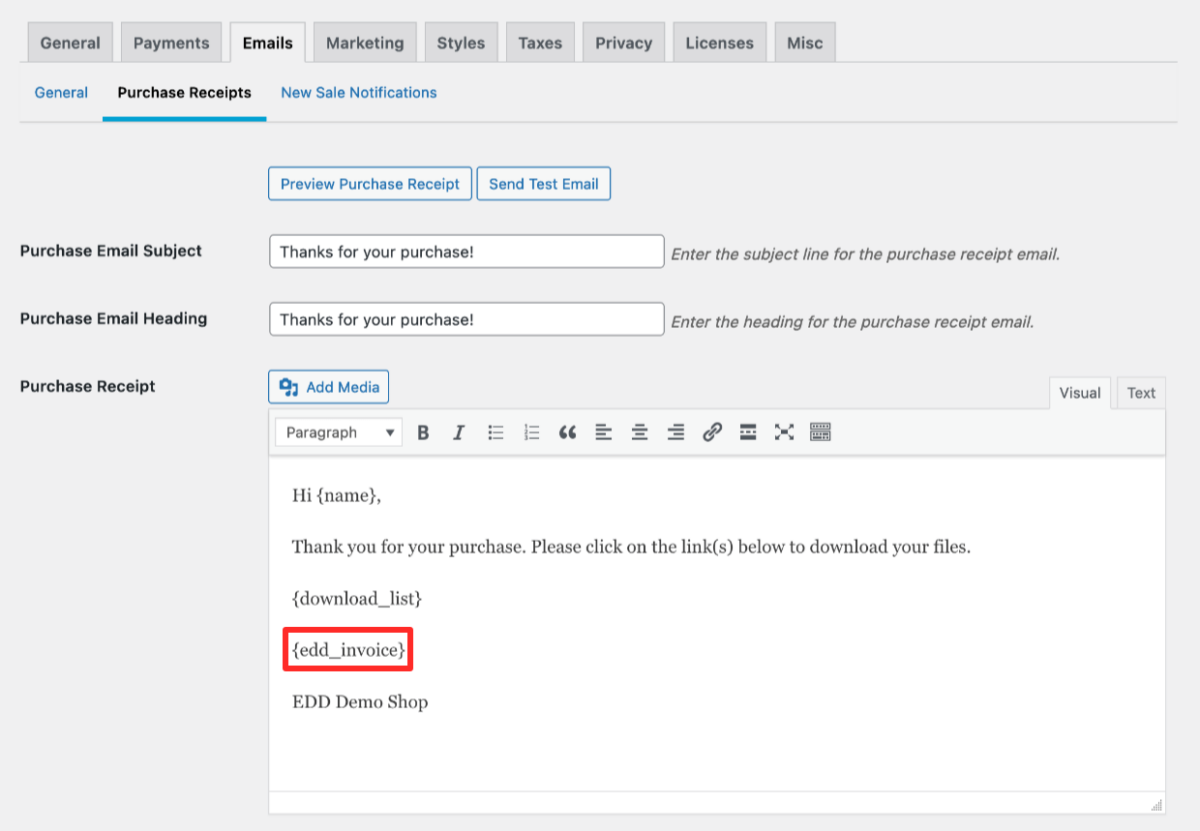 How to Make Custom Invoices for your Store (Email, PDF)