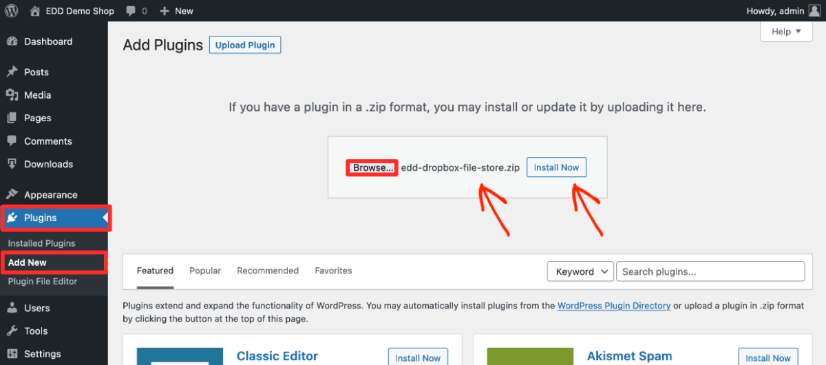 How to Use Dropbox and WordPress to Sell Digital Files