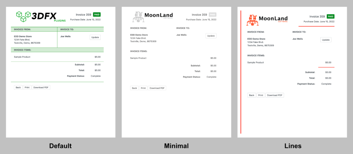 How to Make Custom Invoices for your Store (Email, PDF)