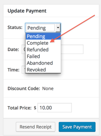 What does “Pending” mean? Is there a problem? – Easy Digital Downloads ...