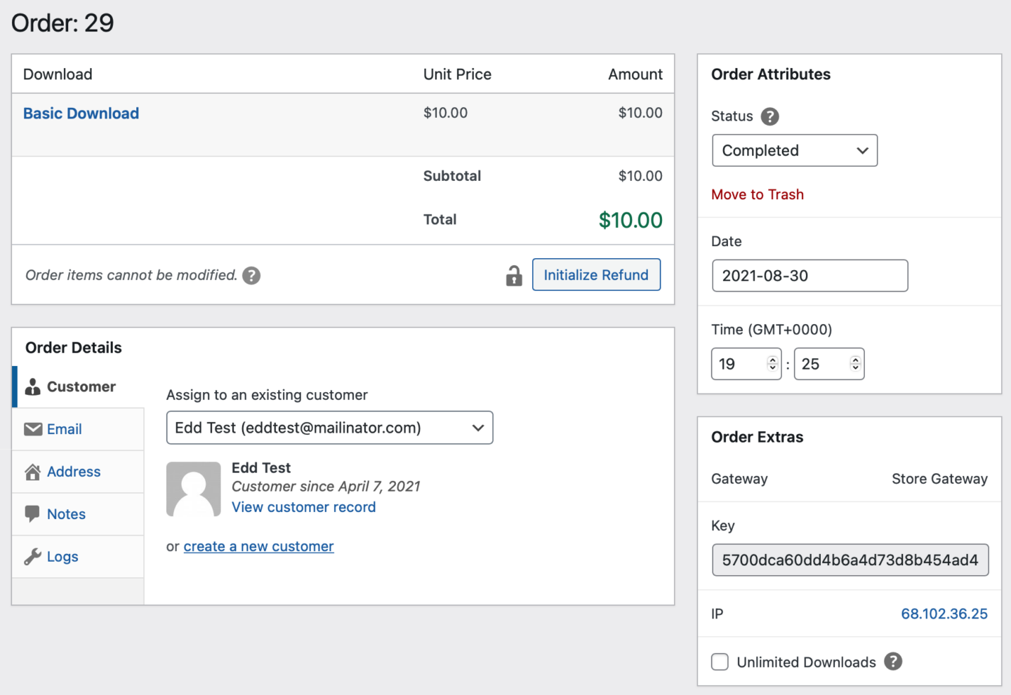 Orders – Easy Digital Downloads Documentation