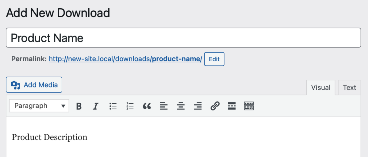 EDD Quickstart Guide - Easy Digital Downloads Documentation