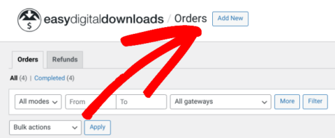 How to Create Manual eCommerce Orders in WordPress