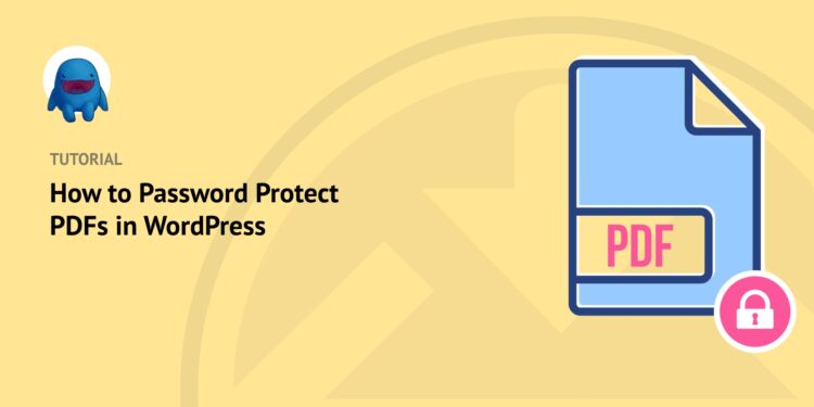 How to Password Protect PDFs in WordPress