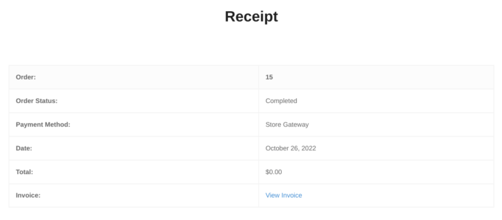 How to Show Purchase Receipts to Customers in WordPress