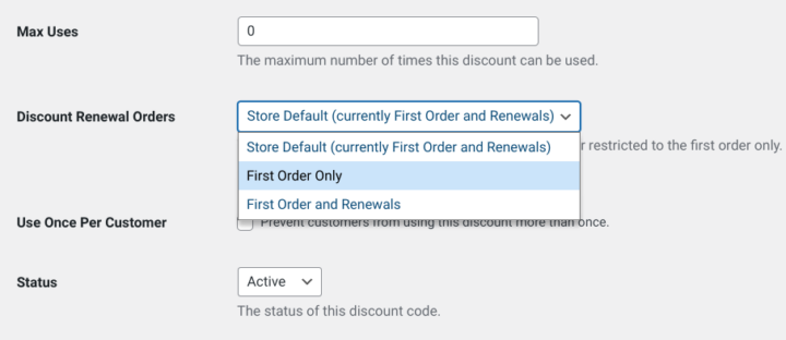 How to Create Recurring Renewal Discounts in WordPress