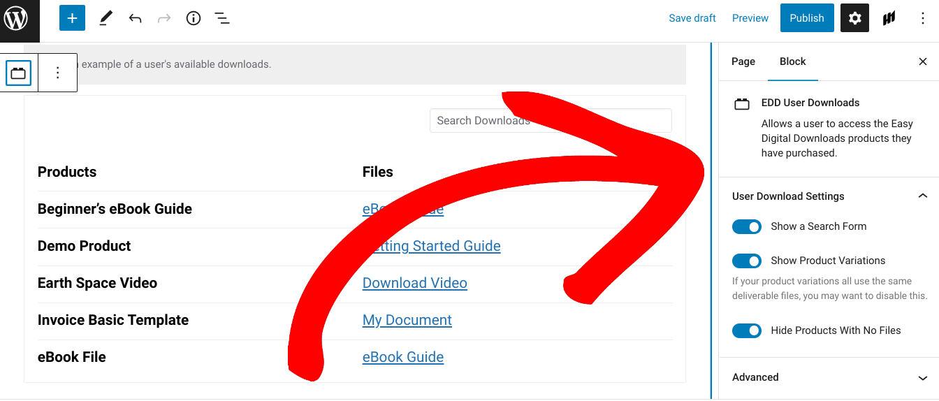 How to Display User Downloads in WordPress (Step By Step)