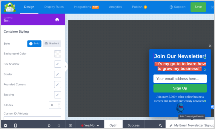 How to Add an Email Newsletter Signup Form in WordPress