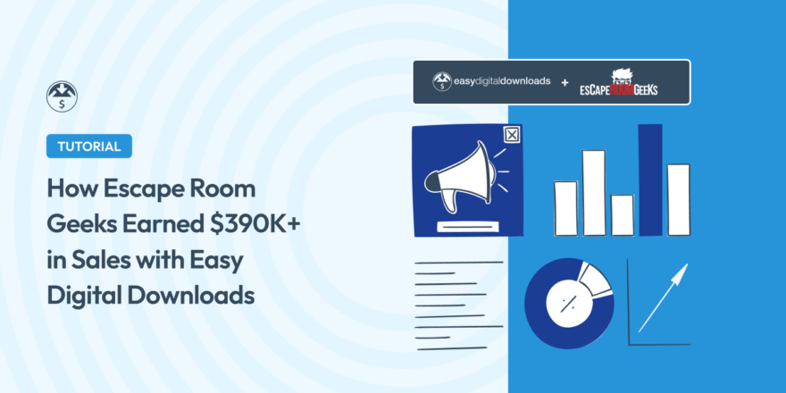 How Escape Room Geeks Made $390K with Easy Digital Downloads