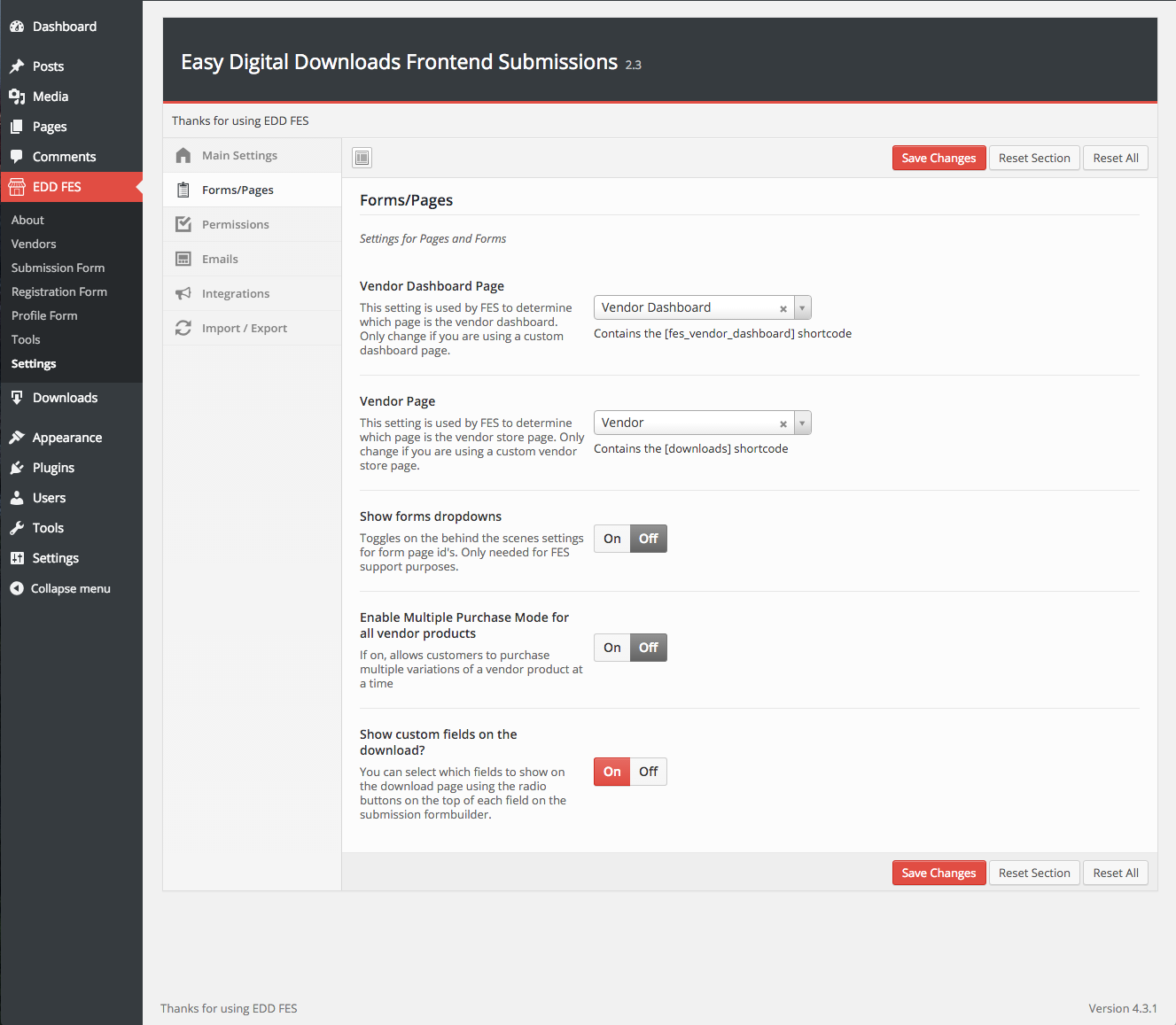 Frontend Submissions – Easy Digital Downloads