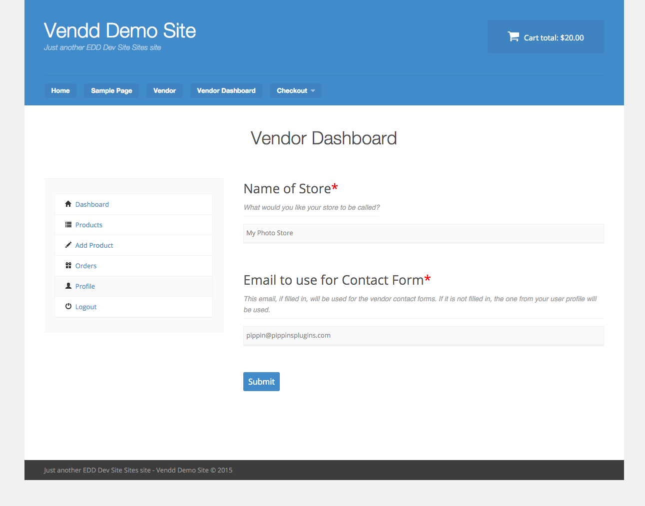 Frontend Submissions – Easy Digital Downloads
