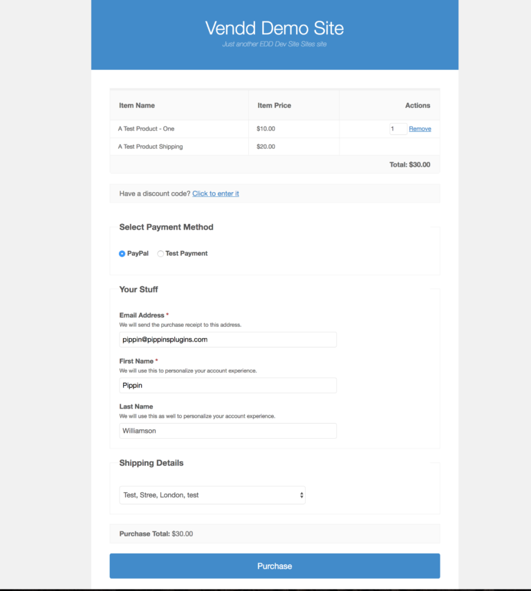 Simple Shipping – Easy Digital Downloads
