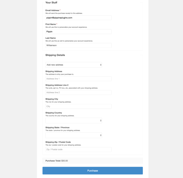 Simple Shipping – Easy Digital Downloads