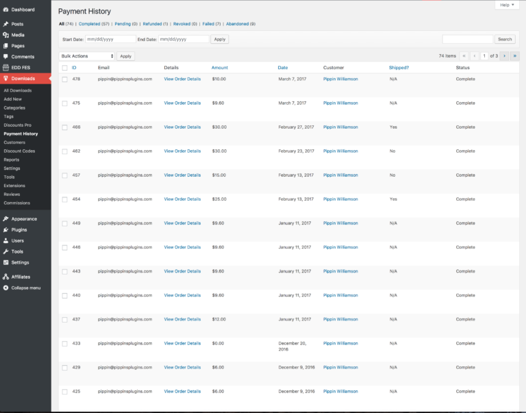 Simple Shipping – Easy Digital Downloads